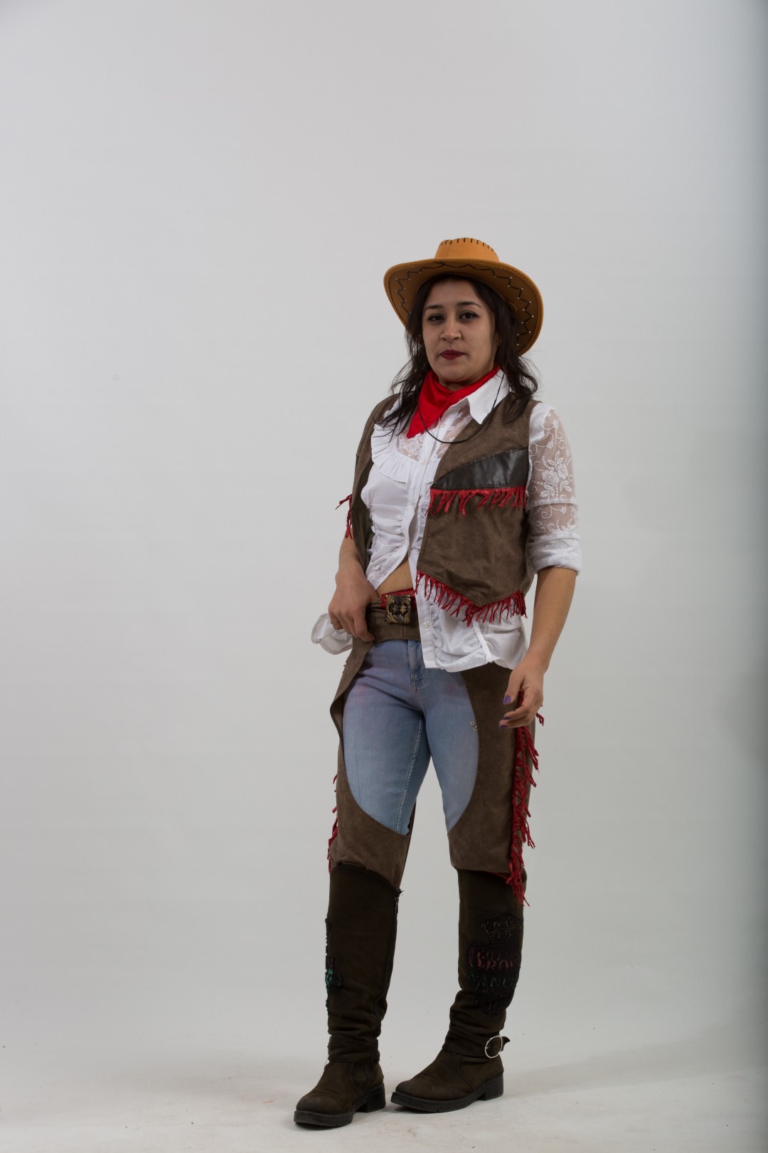 tasarım-kadın-kovboy-kostum - Show Kostüm Kiralama Çanakkale